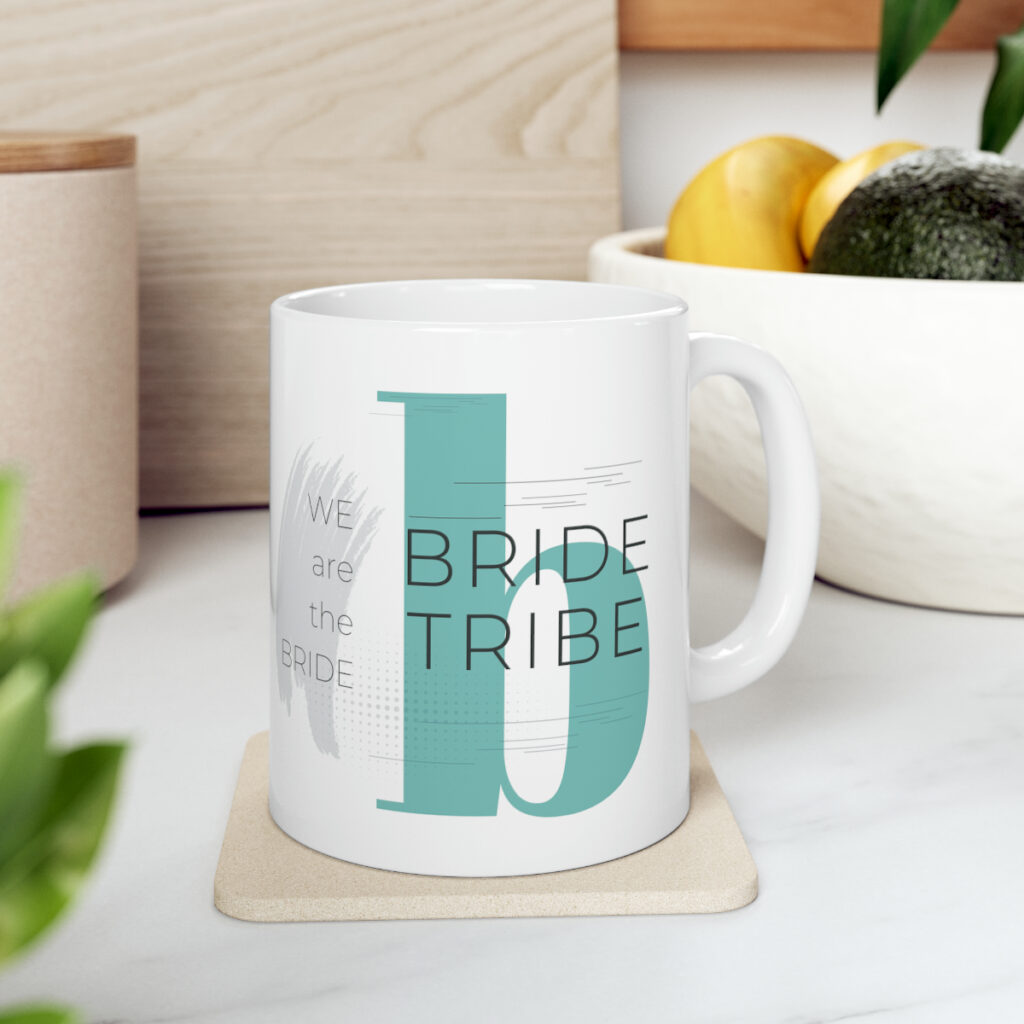 Teal Bride Tribe Logo Mug 11oz - Bride Ministries International